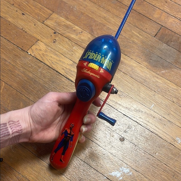 Marvel | Other | Spiderman Fishing Rod By Shakespeare For Kids | Poshmark